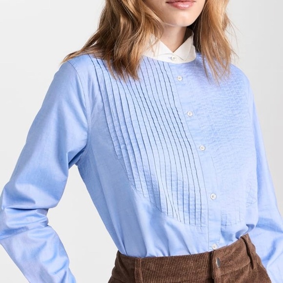 Clare V | Tops | So Cool Clare V Tuxedo Shirt | Poshmark